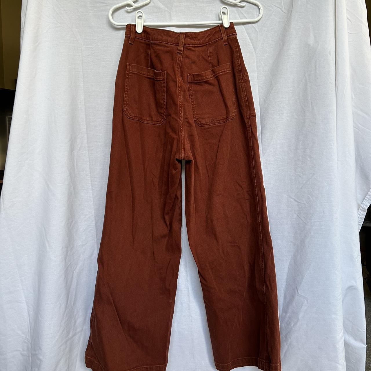 Universal Threads orange pants Size: 4/ 27 R - Depop