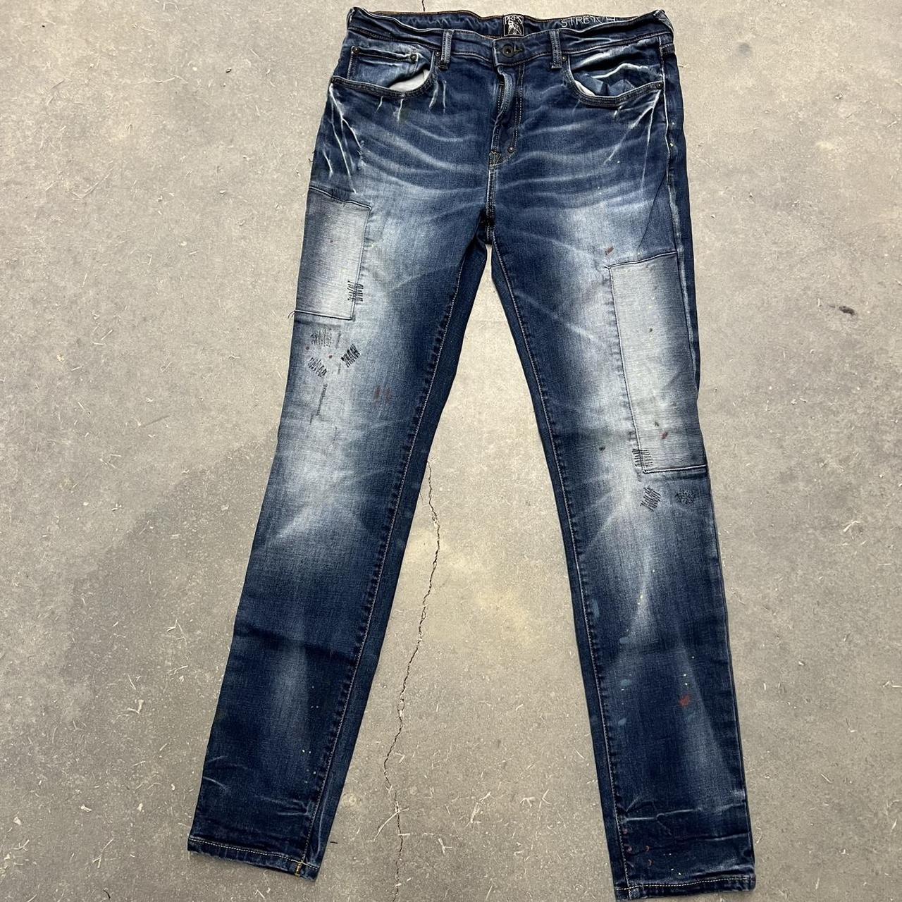 PRPS Men’s Jeans Distressed Size 34 RN#0100964... | Depop