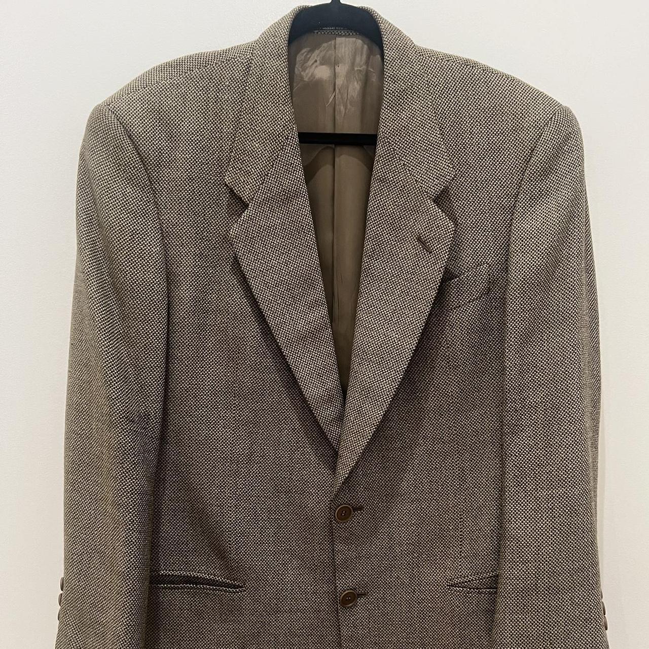 VINTAGE 80s Giorgio Armani MANI Jacket Blazer -... - Depop