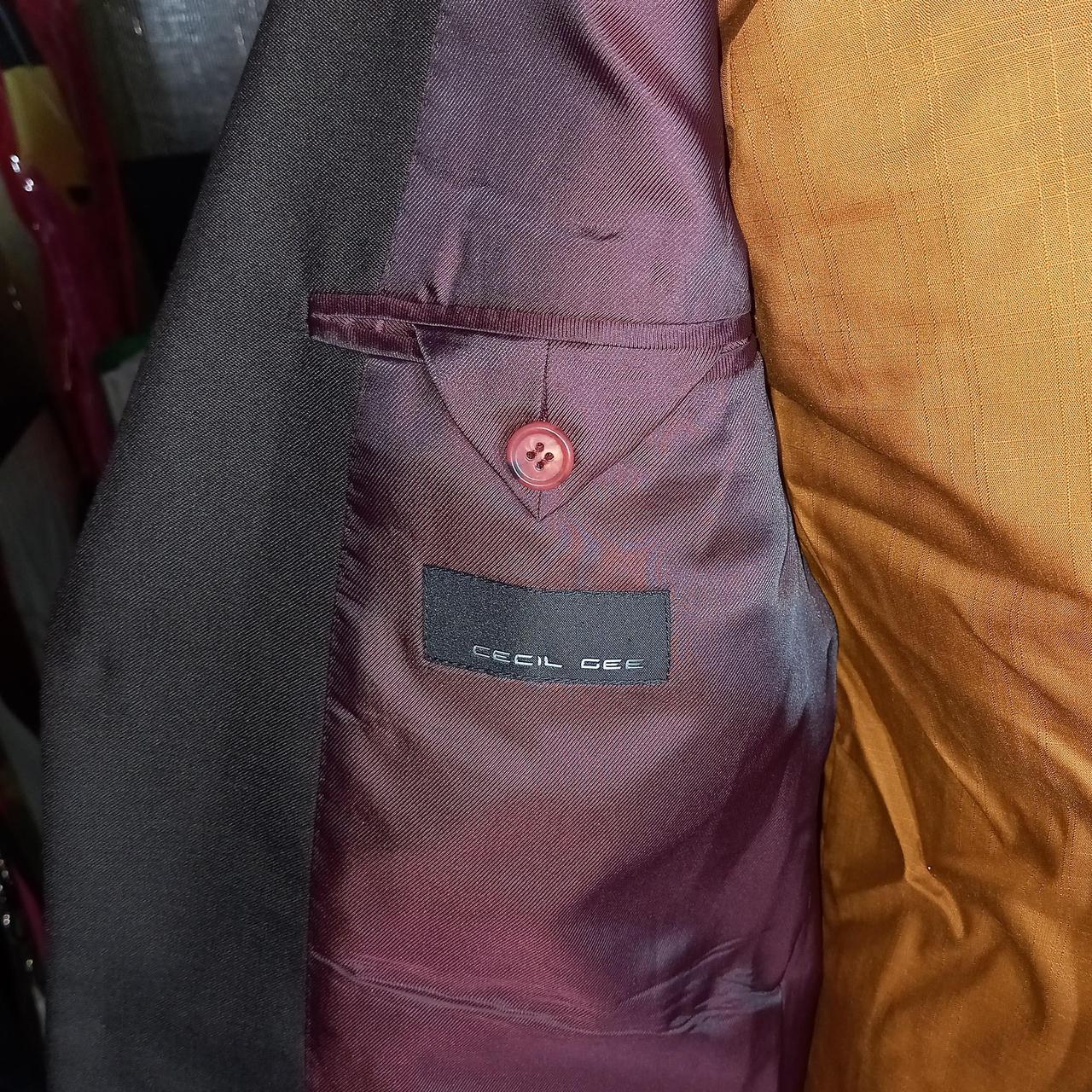 Cecil Gee Jacket Well cut 2KY brown cocktail jacket... - Depop