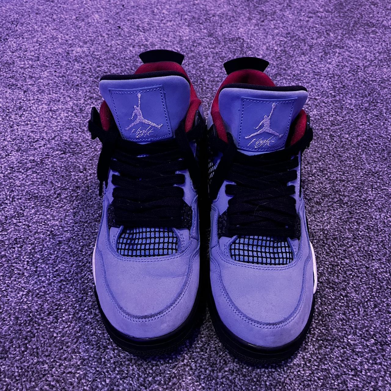 Knock Off Travis Scott Jordan 4s No Flaws, Looks... - Depop