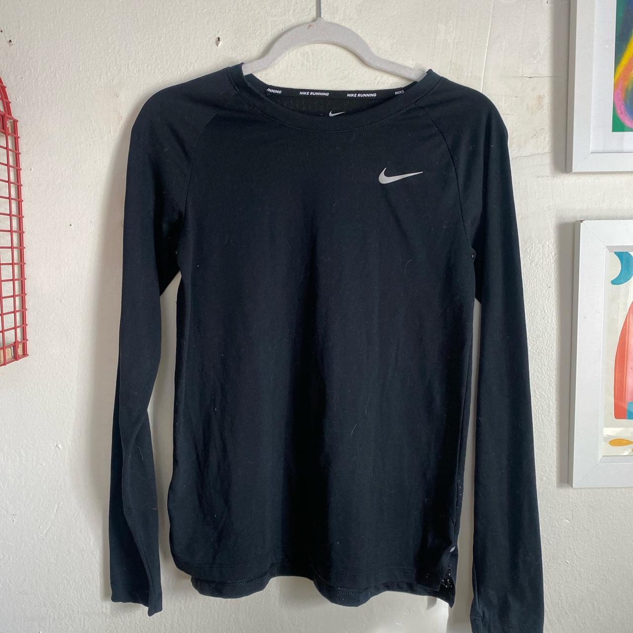 Nike Running shirt. The back is mesh so it’s... - Depop