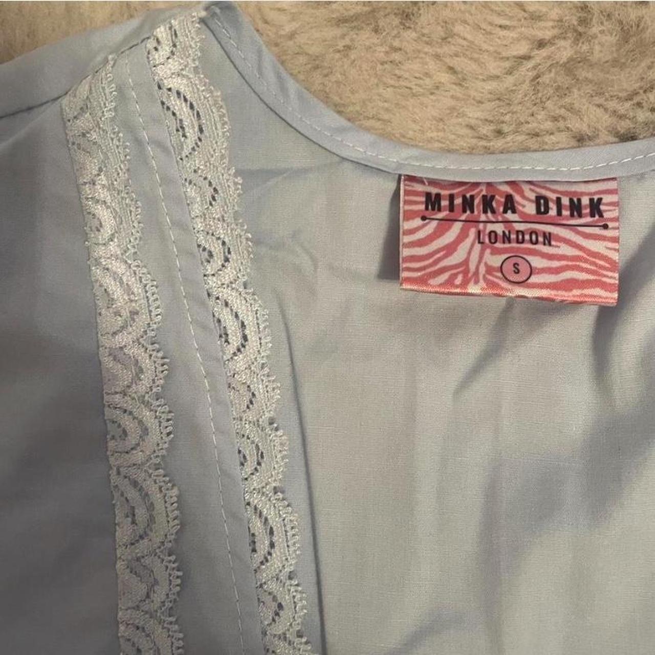 Minka dink blue iris top 🌟 DO not buy!! 🌟 trading... - Depop