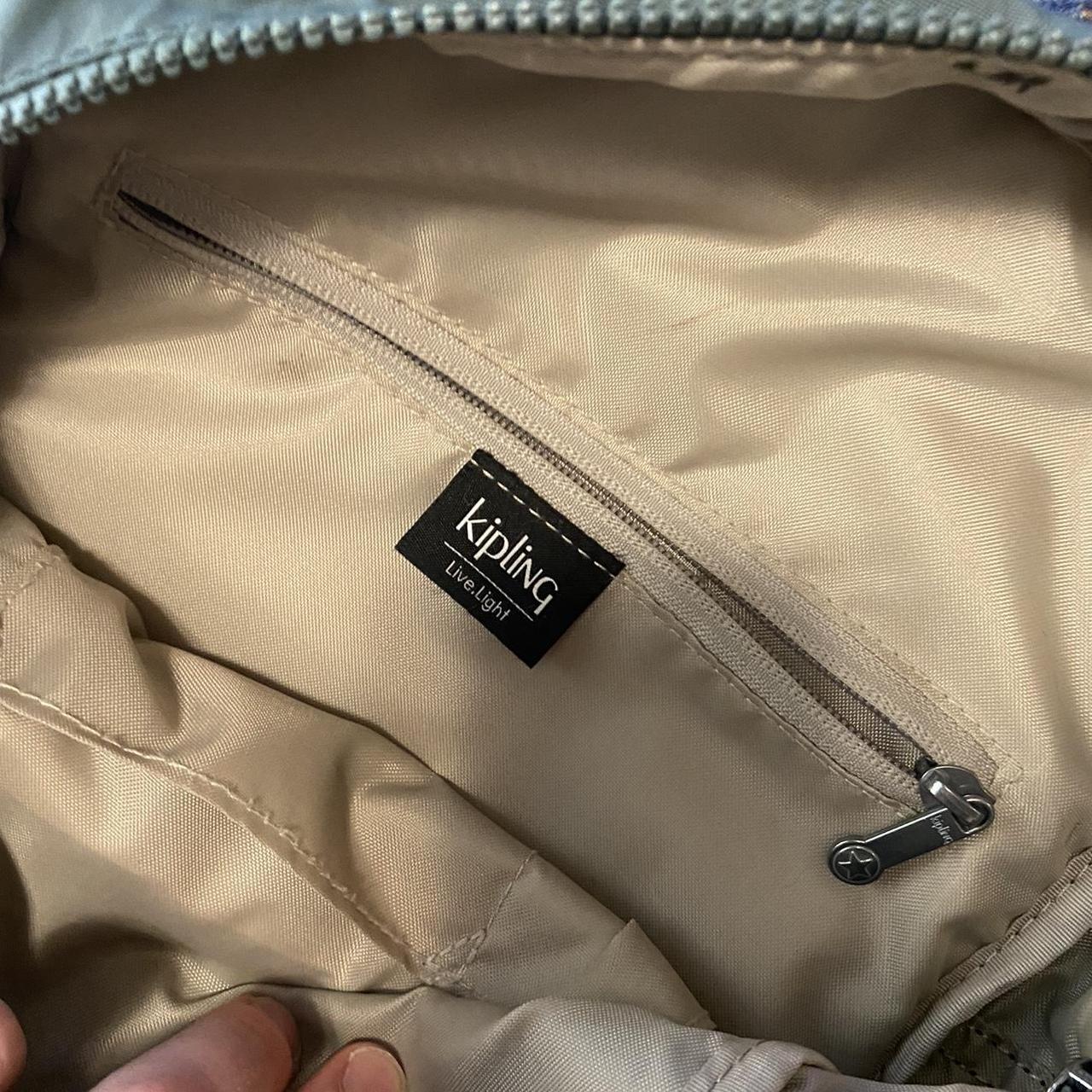 Kipling live light bag green/blue great condition... - Depop