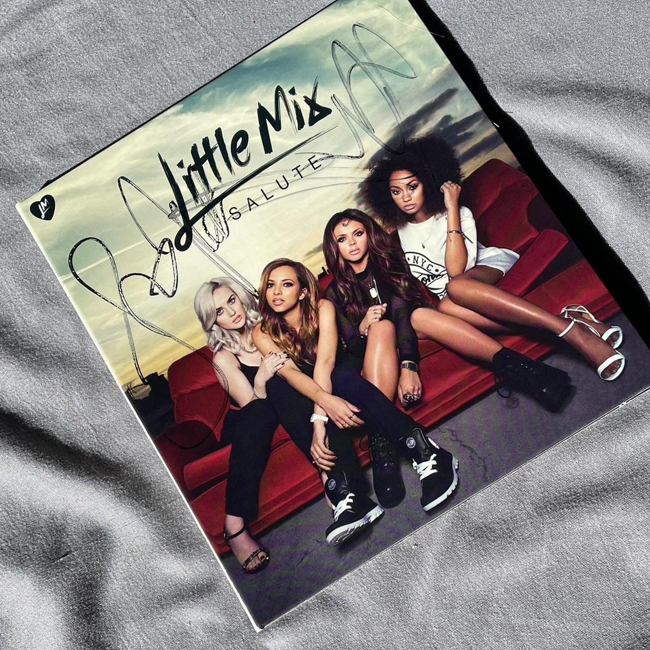Little Mix signed Salute CD deluxe edition. In great... - Depop