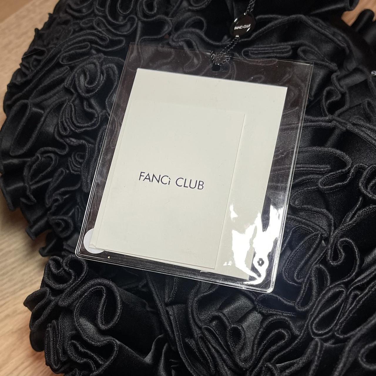 Fanci Club Black Hand Embroidered Rose Mini... - Depop