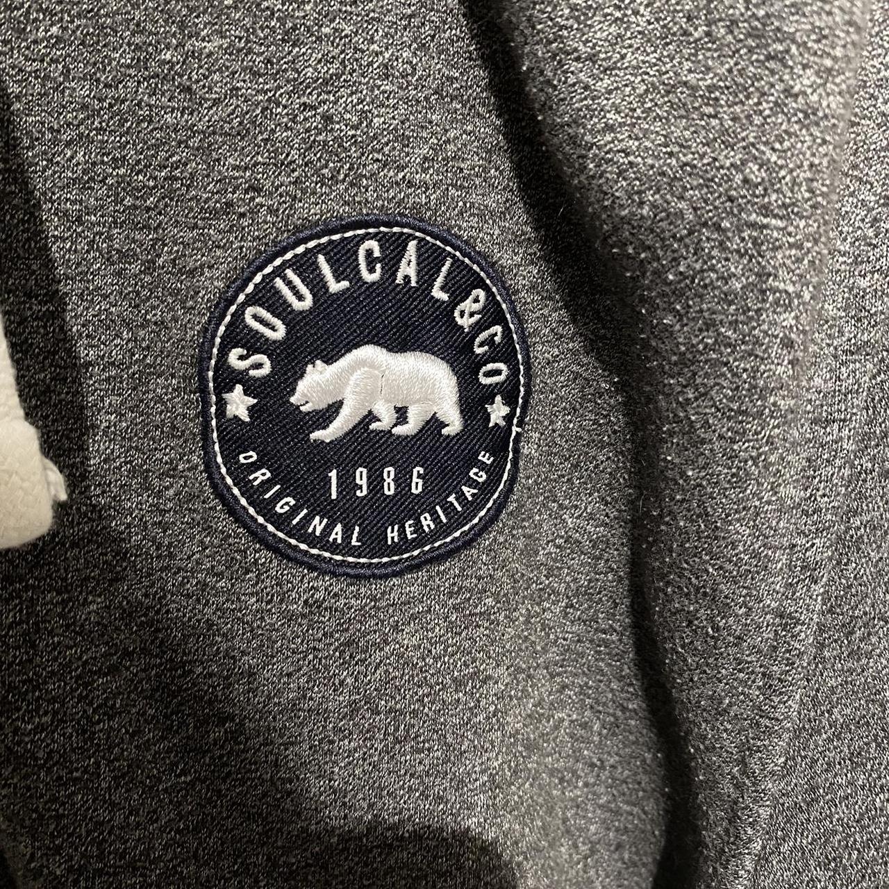 soulcal+co dark grey soft jacket ♡ very cute just... - Depop