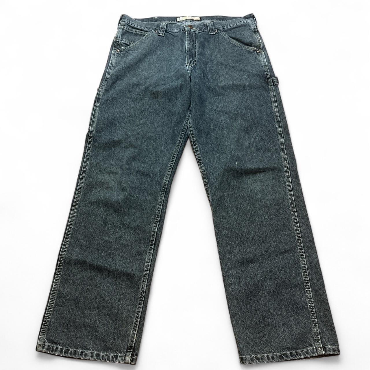 Lee Carpenters Vintage Wide Leg Denim Amazing... | Depop