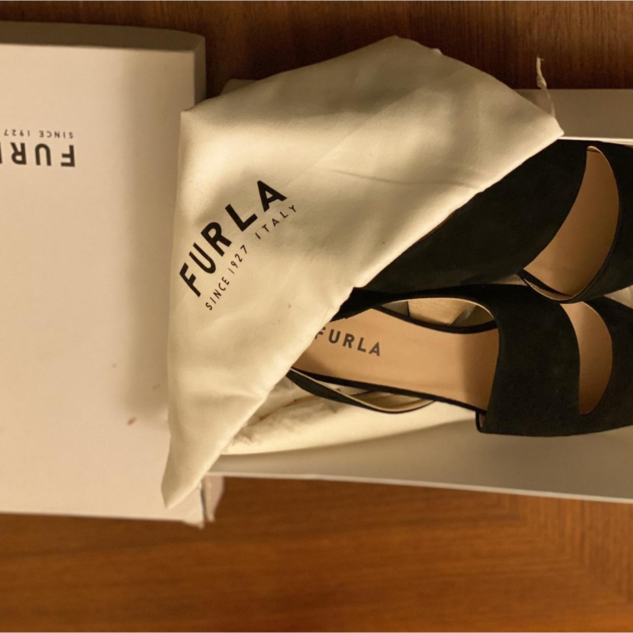 Furla Size 6 new kitten heels Comes in original box(... - Depop