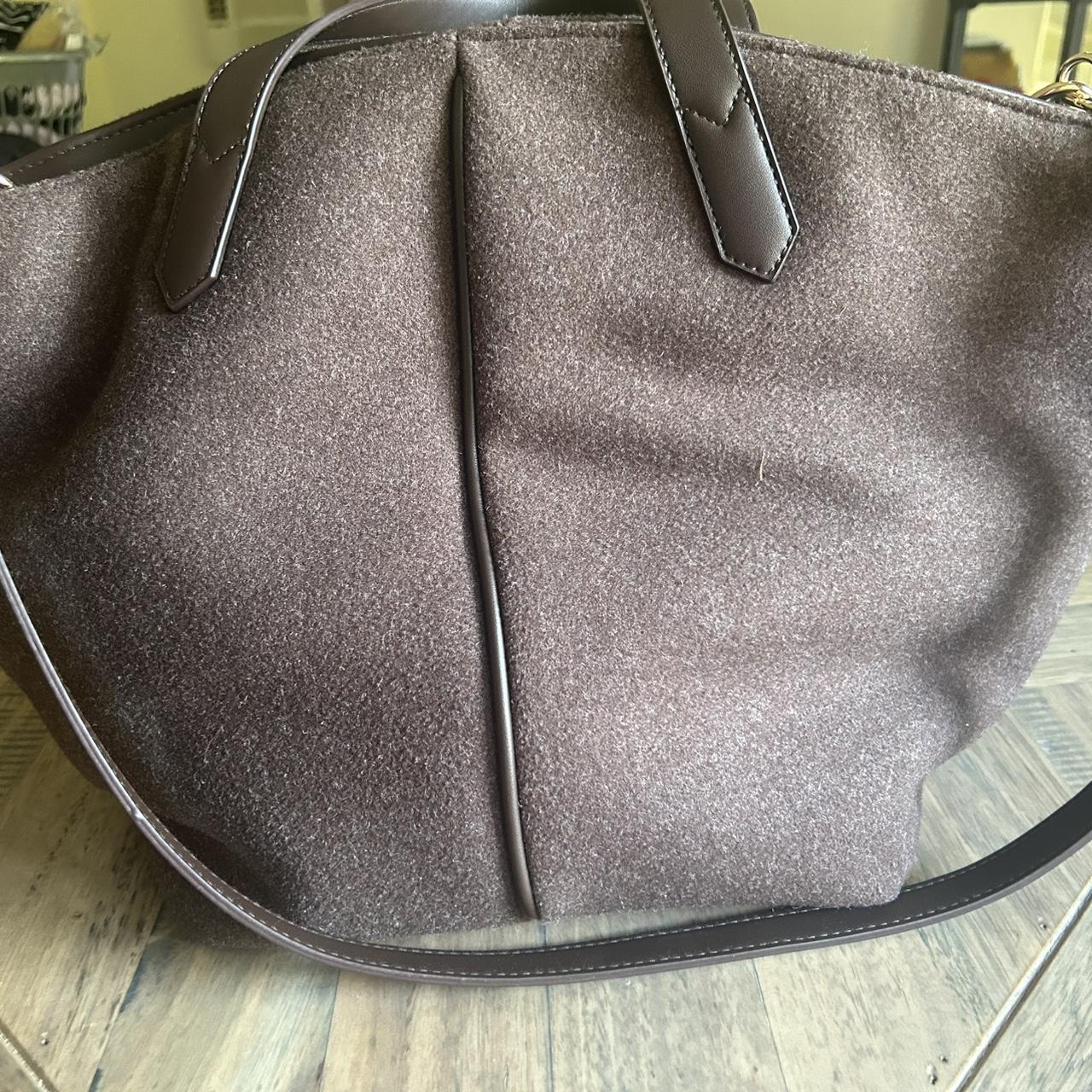 Seed Heritage brown felt bag. Brand new, never used.... | Depop