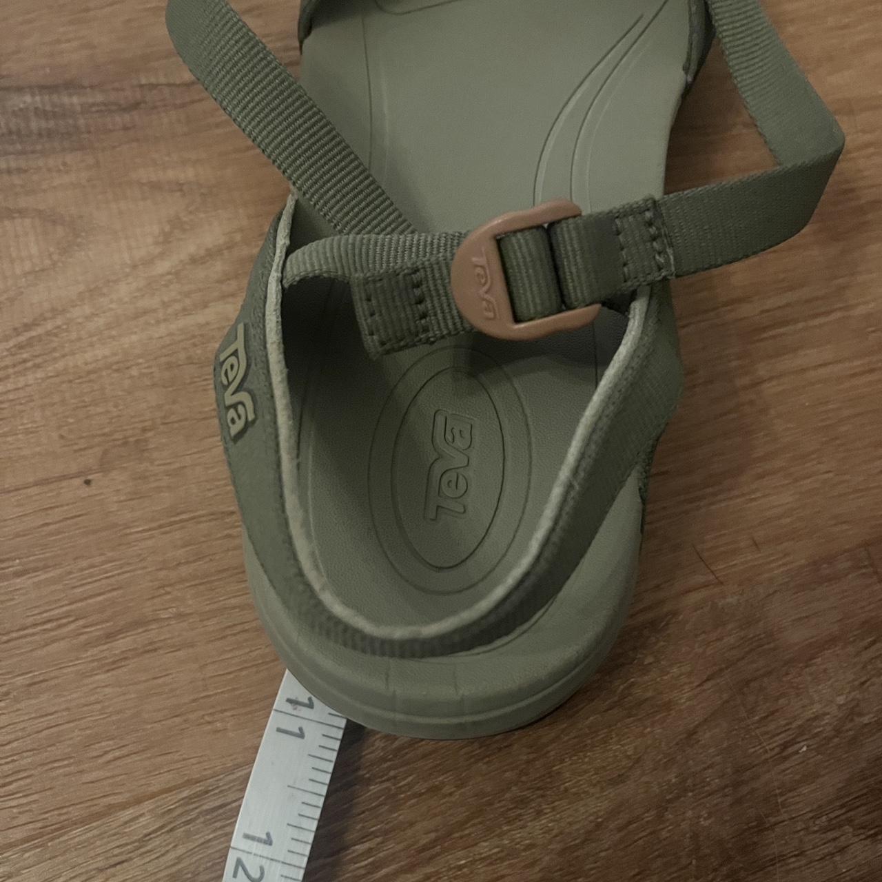 Teva burnt olive ascona cross strap hiking sandal... | Depop