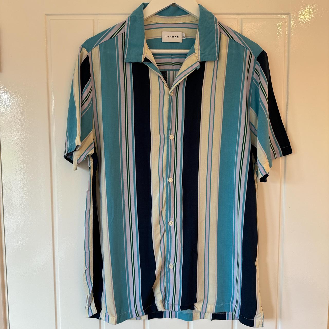 Mens Topman summer shirt Size - Mens... - Depop
