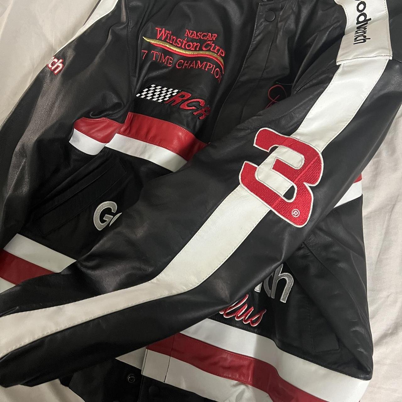 NASCAR Men's Black Jacket | Depop