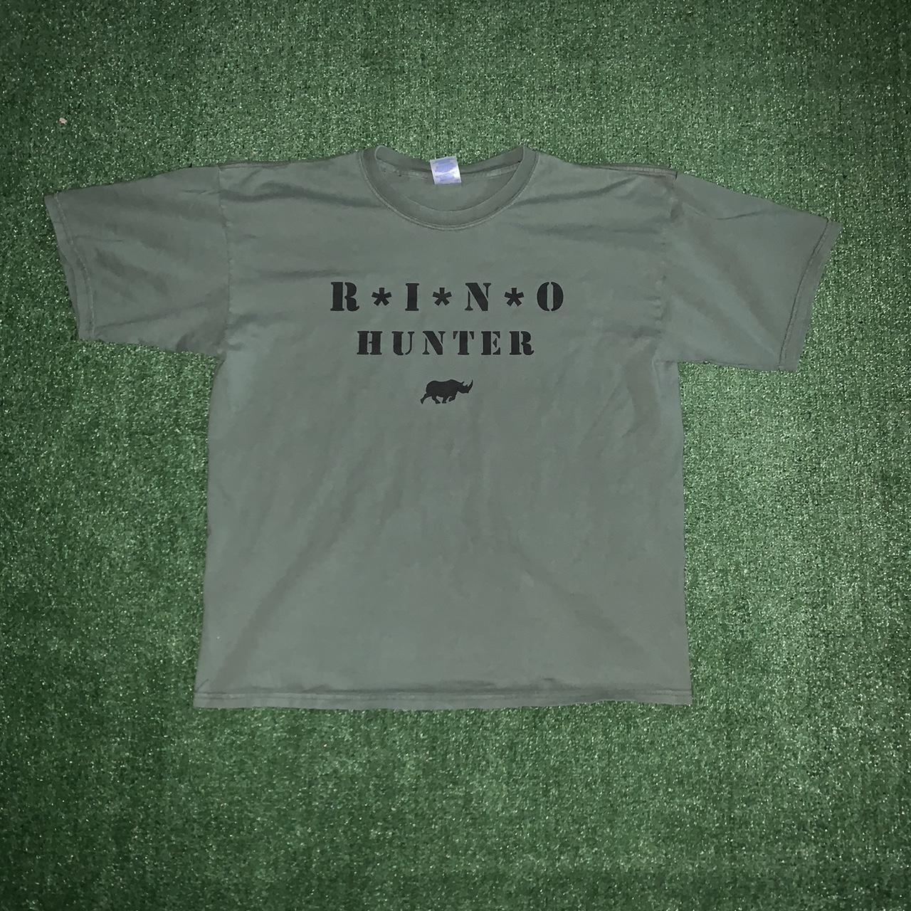 Y2K RINO Hunter Tee Shirt Size XL #vintage... - Depop