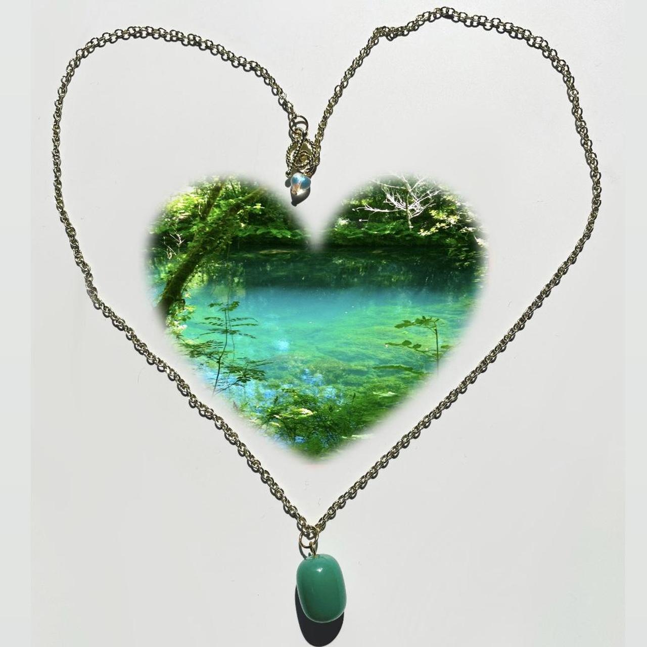 Nature Collection- ‘River’ handmade necklace!! A... - Depop