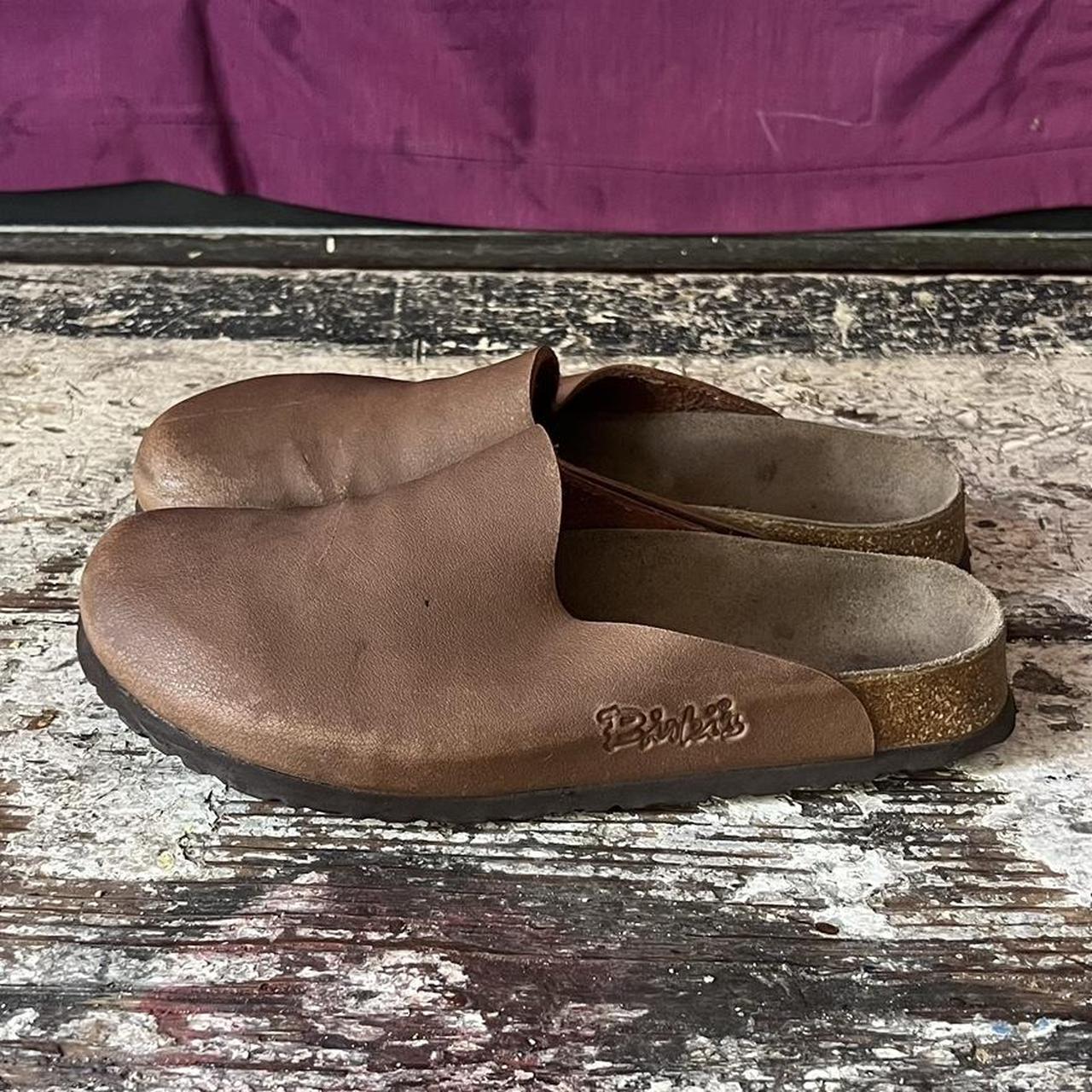 Birkenstock Women's Brown Mules | Depop