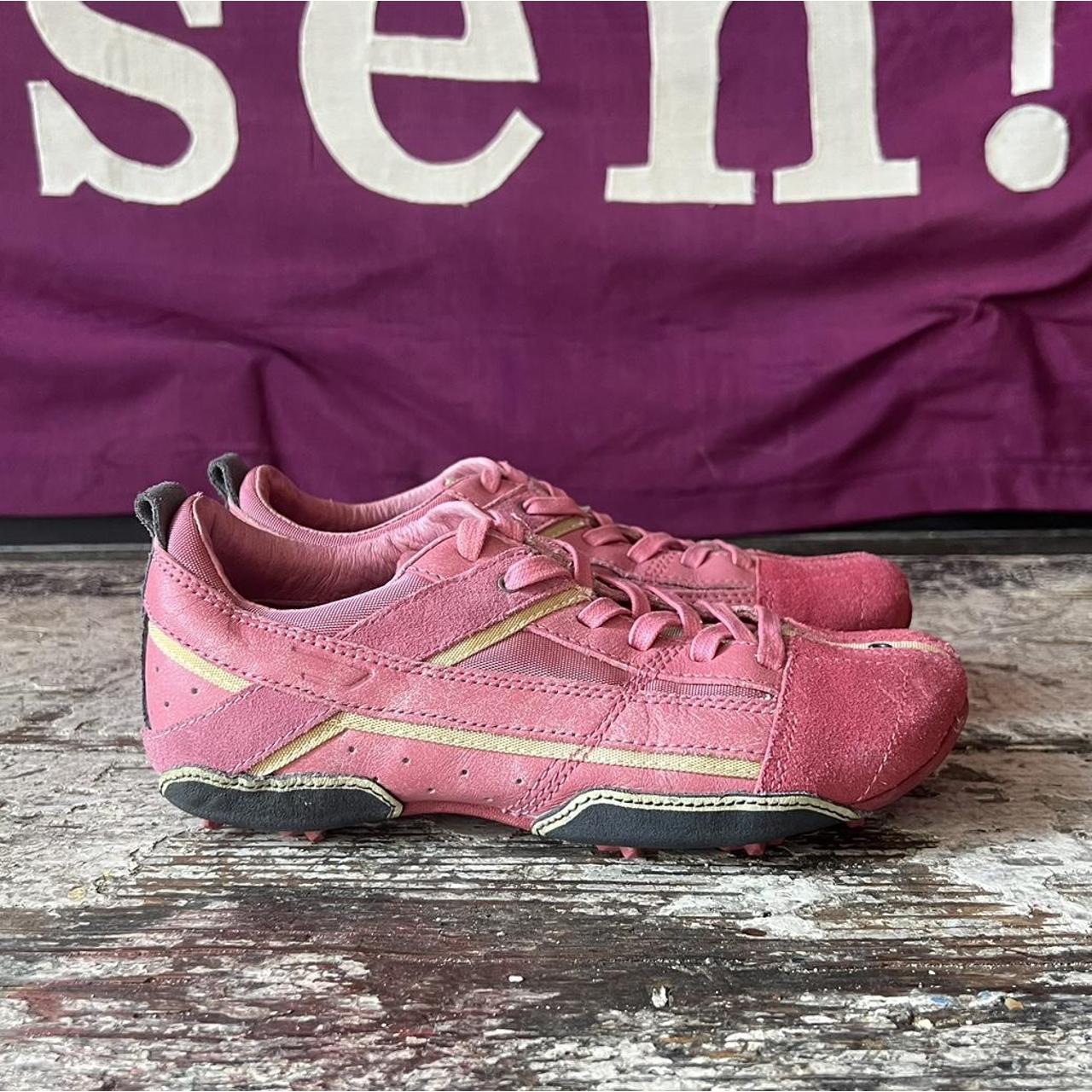 Beautiful Barbie Pink trainers by Diesel from... - Depop