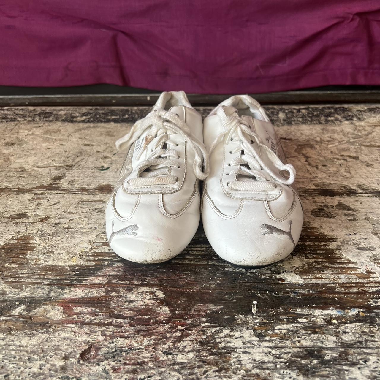 Great pair of Y2K Puma racing sneakers in... - Depop