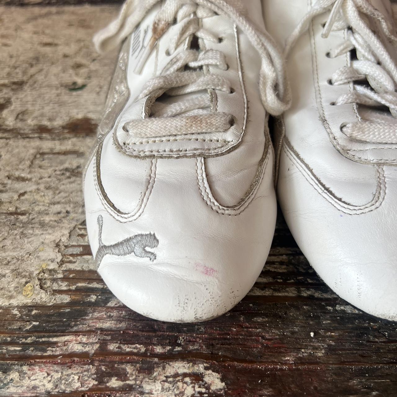 Great pair of Y2K Puma racing sneakers in... - Depop