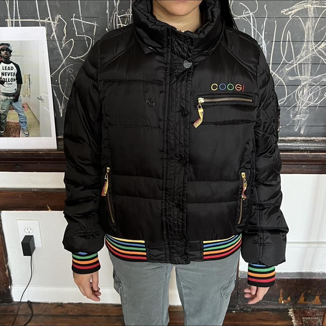 2000s Womens Coogi puffer. Tagged XL. Model is 5'1,... - Depop