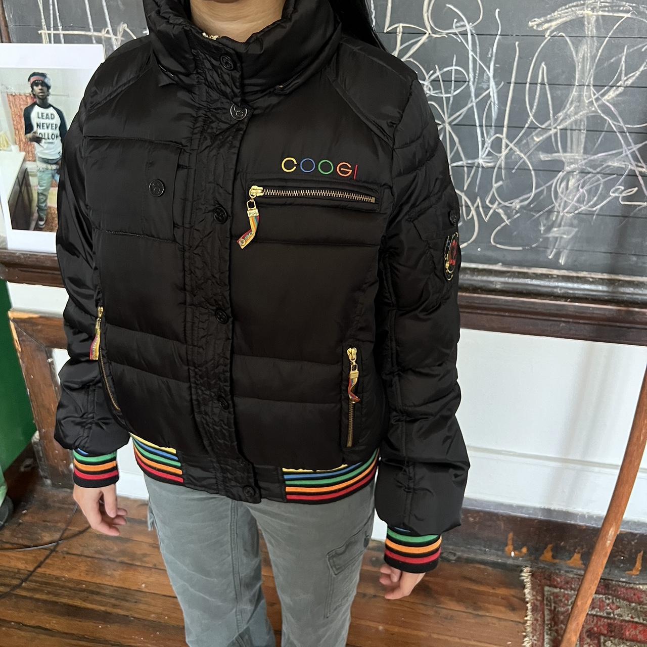 2000s Womens Coogi puffer. Tagged XL. Model is 5'1,... - Depop
