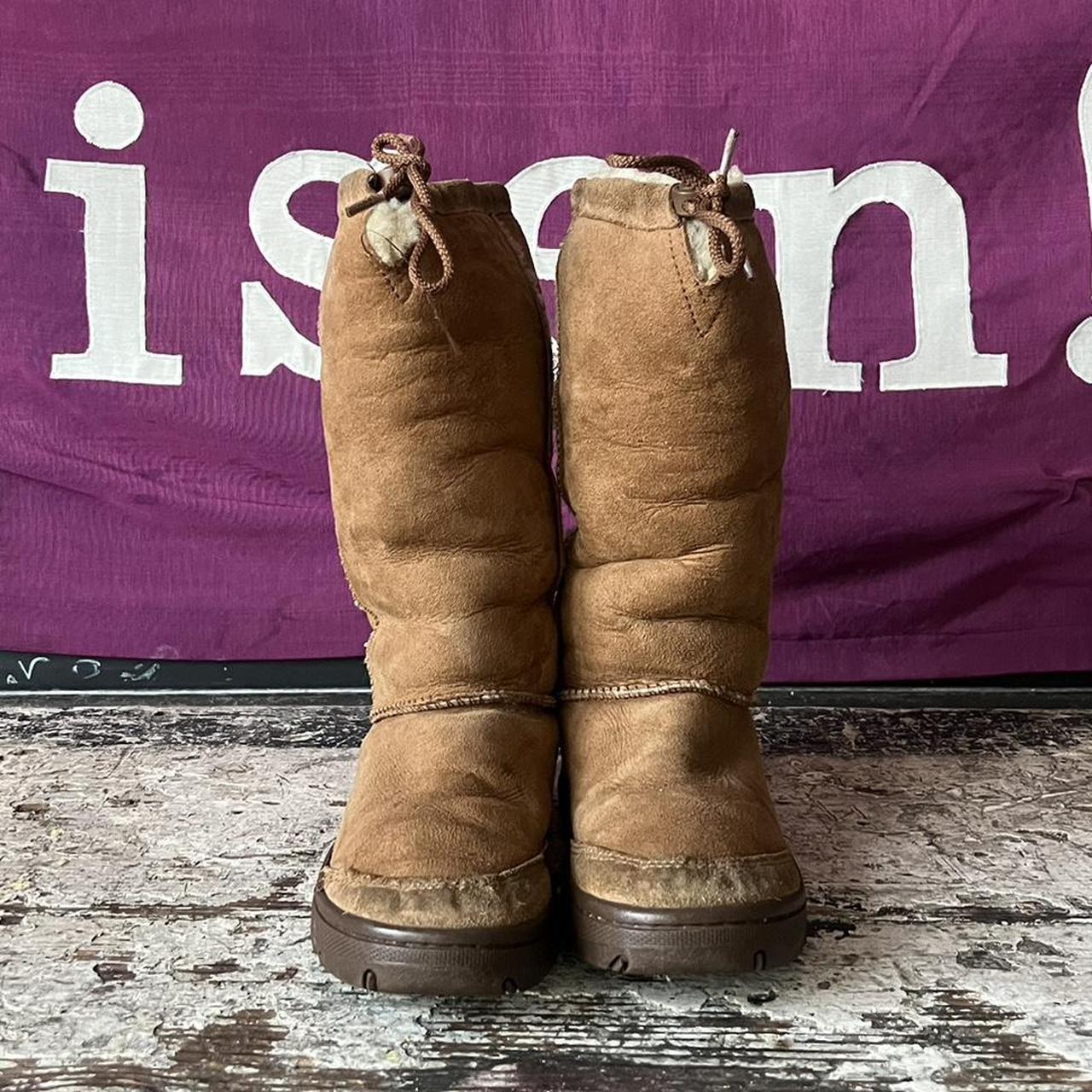 2000s Ugg Ultimate Tall boots in brown with... - Depop