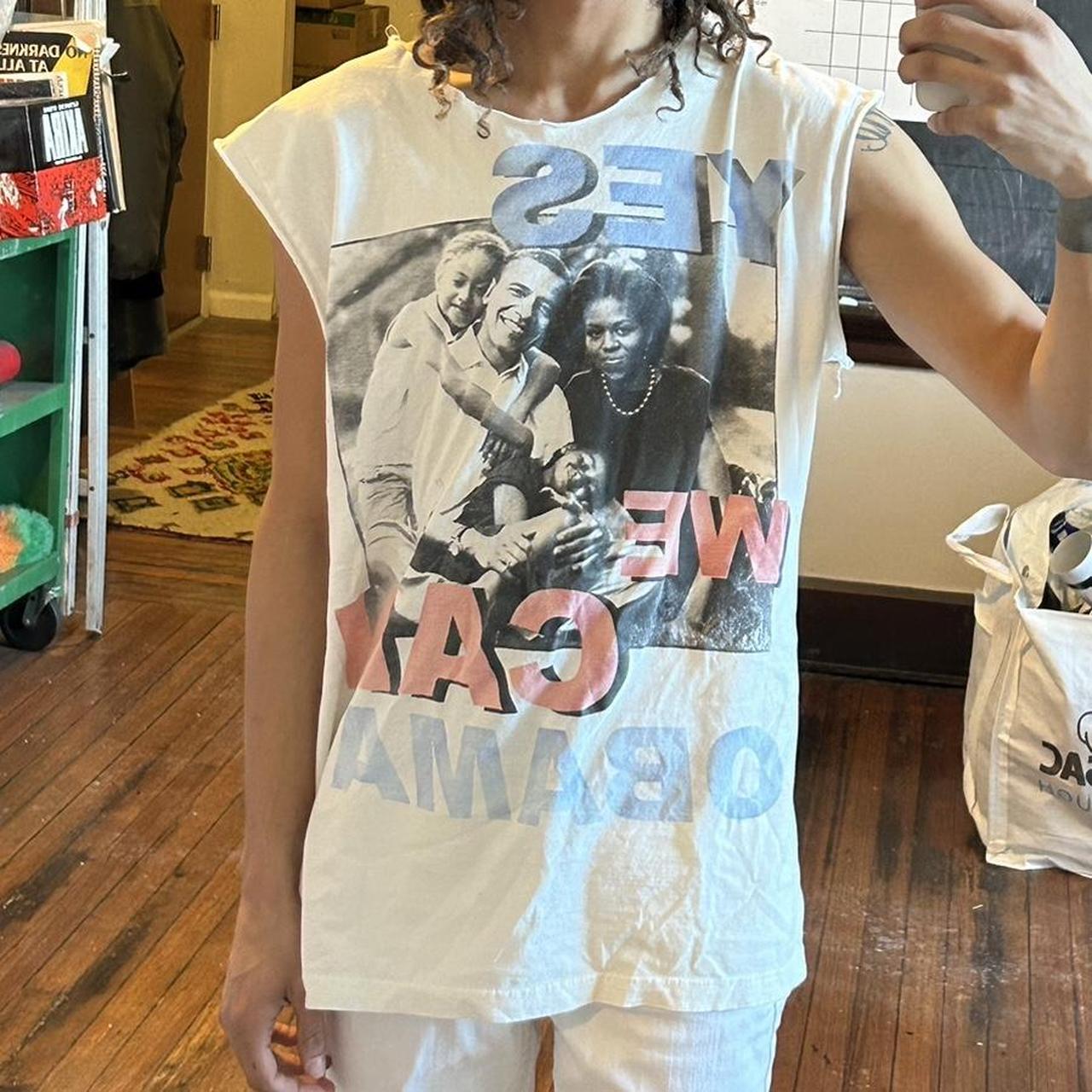 2008 Election Obama tee. Sleeves and neck... - Depop