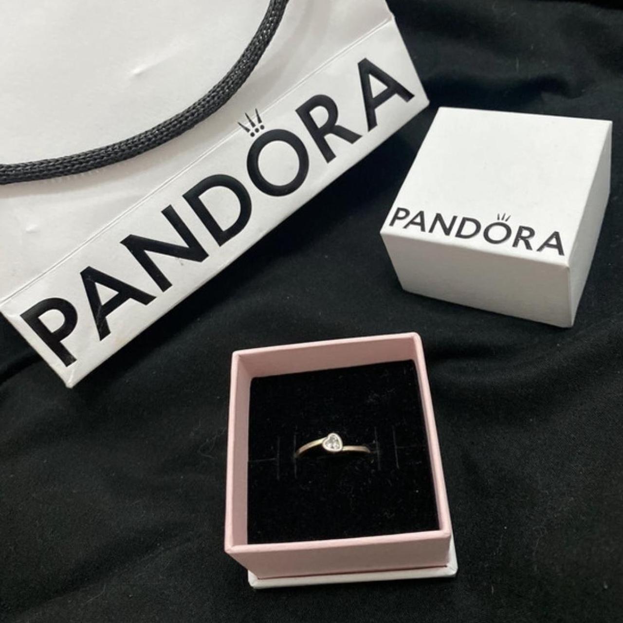 Pandora Ring size 52 comes with all boxes brand new - Depop