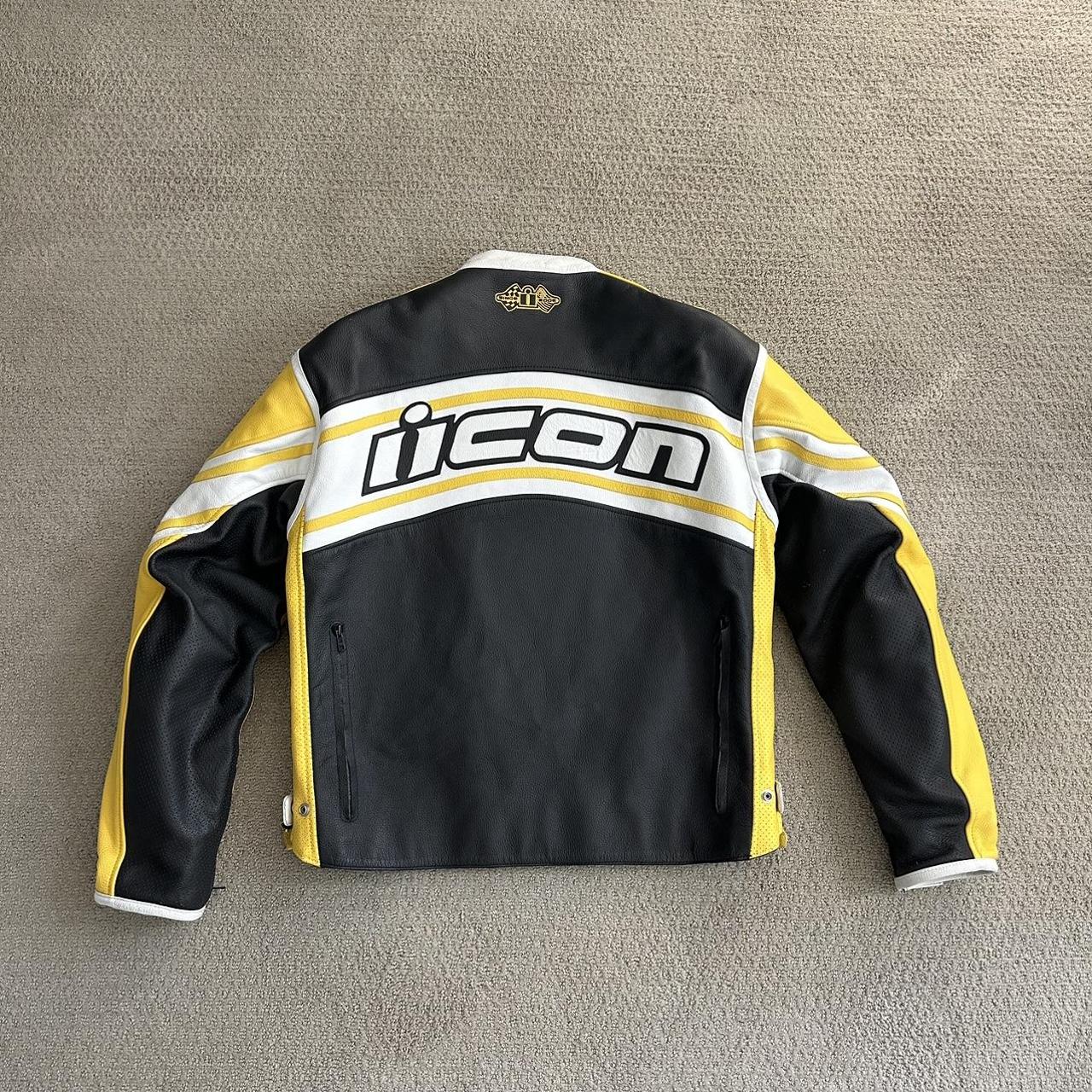 Icon Motorcycle Jacket - Depop