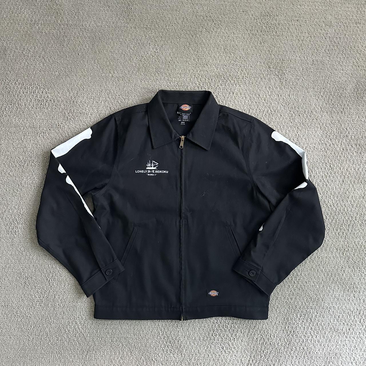 Custom Dickies Worker Jacket 💀 Size M - Depop