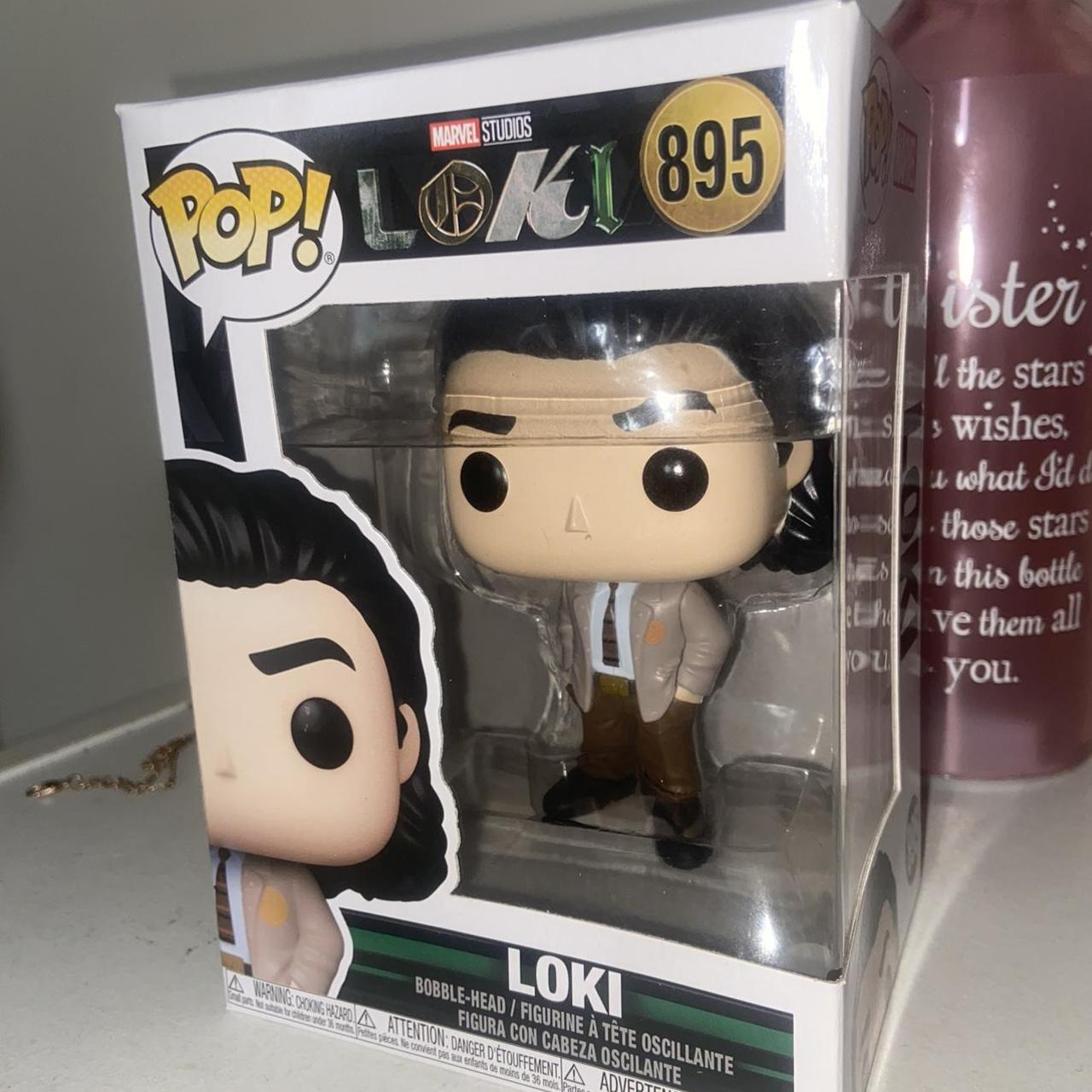 Loki Funko Pop Vinyl Marvel Funko Pop Box is... - Depop