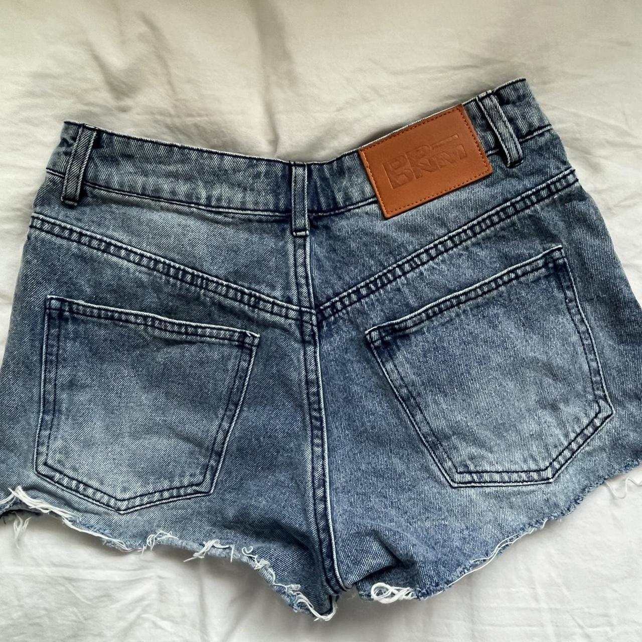 Princess Polly denim shorts size 0 -in great... - Depop