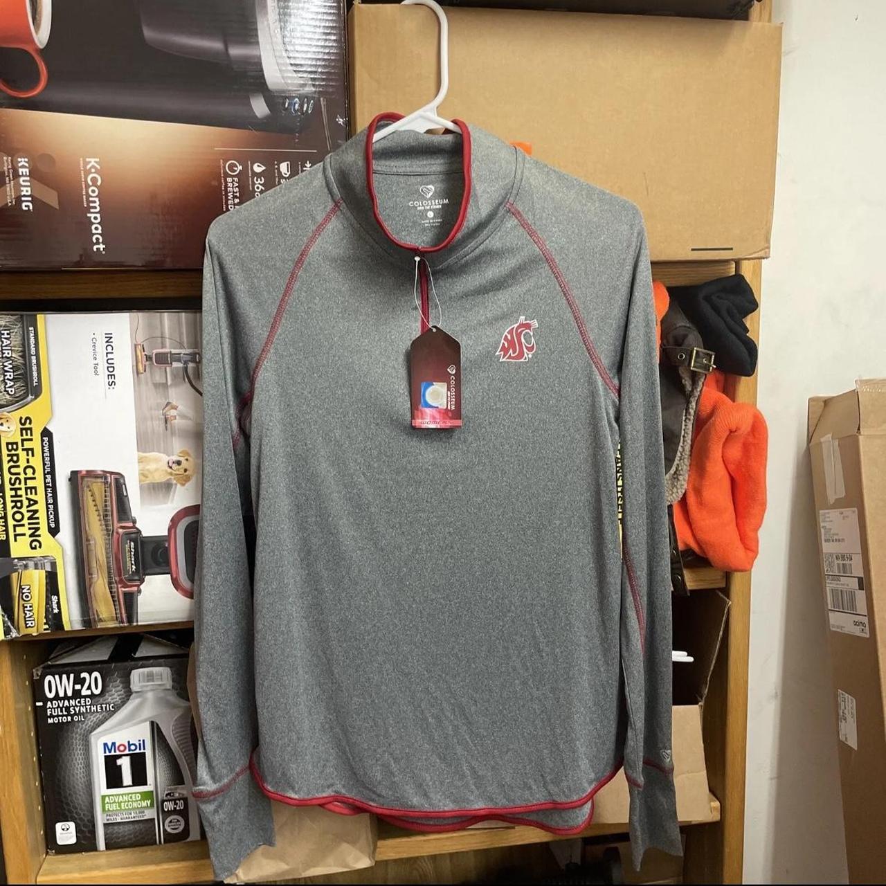 WSU Washington State Cougars Long Sleeve Active Wear... - Depop