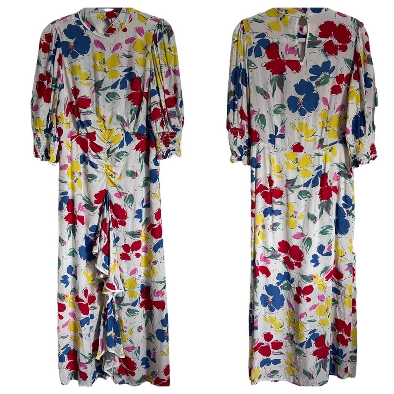 Rixo x target retro inspired abstract floral printed... - Depop Rixo x target retro inspired abstract floral printed... - Depop