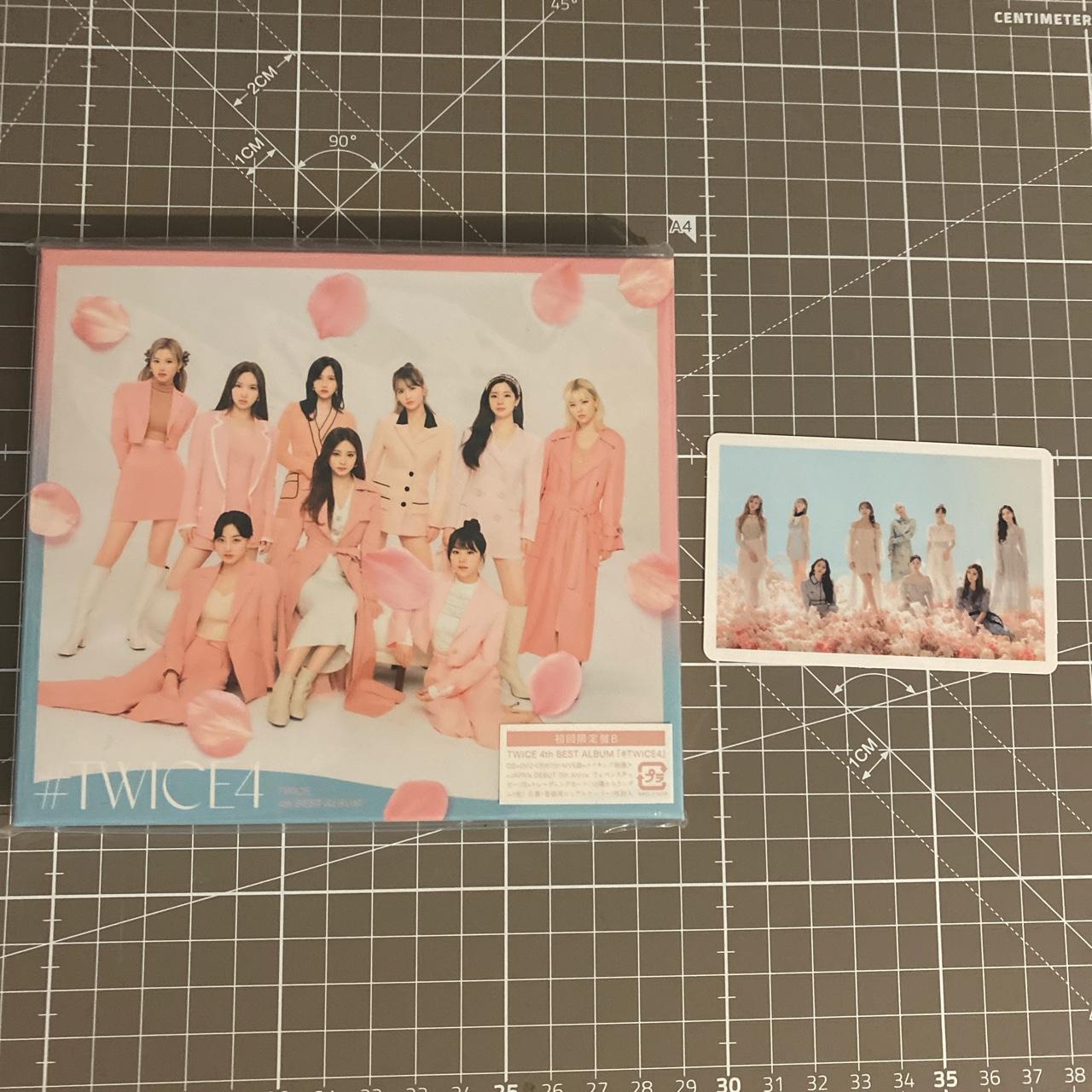 Twice #Twice4 limited ver B Japanese cd and dvd with... - Depop