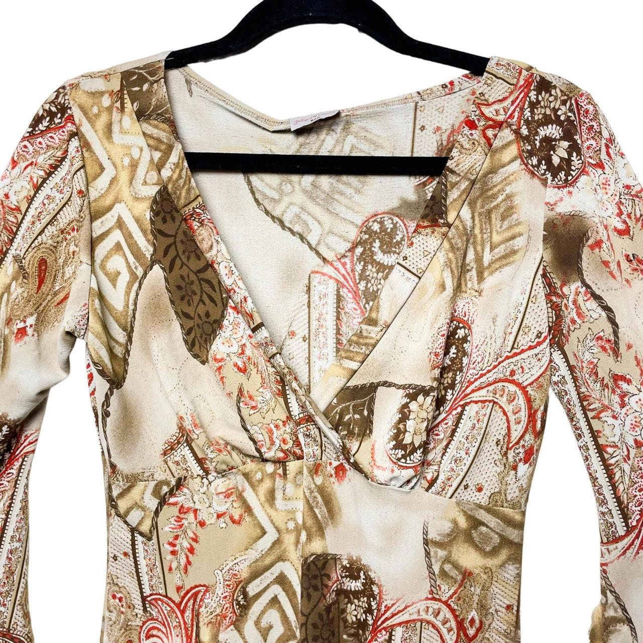 Vintage Fairy Grunge Fairycore Earthy Blouse Top... - Depop