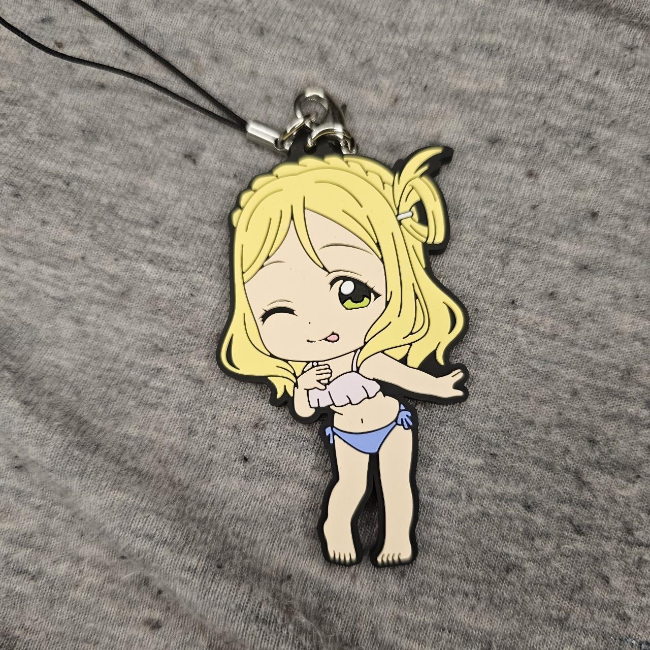 Love Live Sunshine - bikini Mari rubber keyring... - Depop