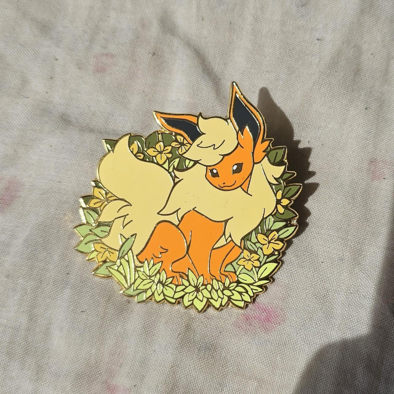 Pokemon Flareon pin #pokemon #flareon #pin #anime - Depop