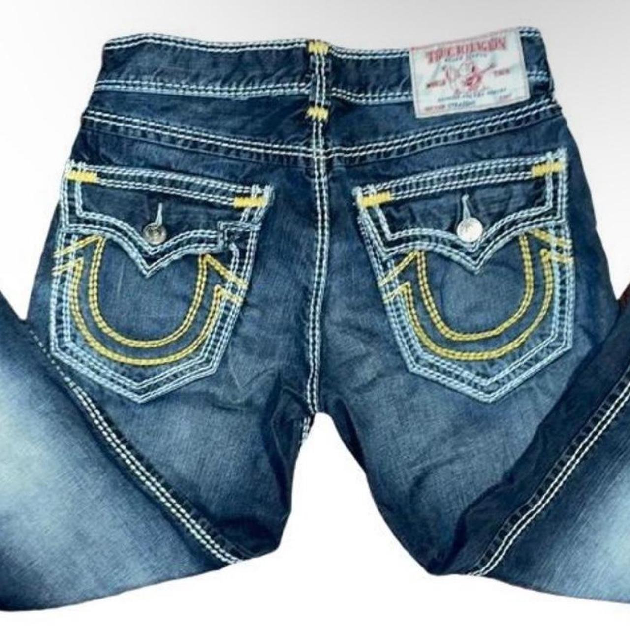 RAIR PAIR OF TRUEYS PRICE NEGOTIABLE!! NICE YELLOW... - Depop