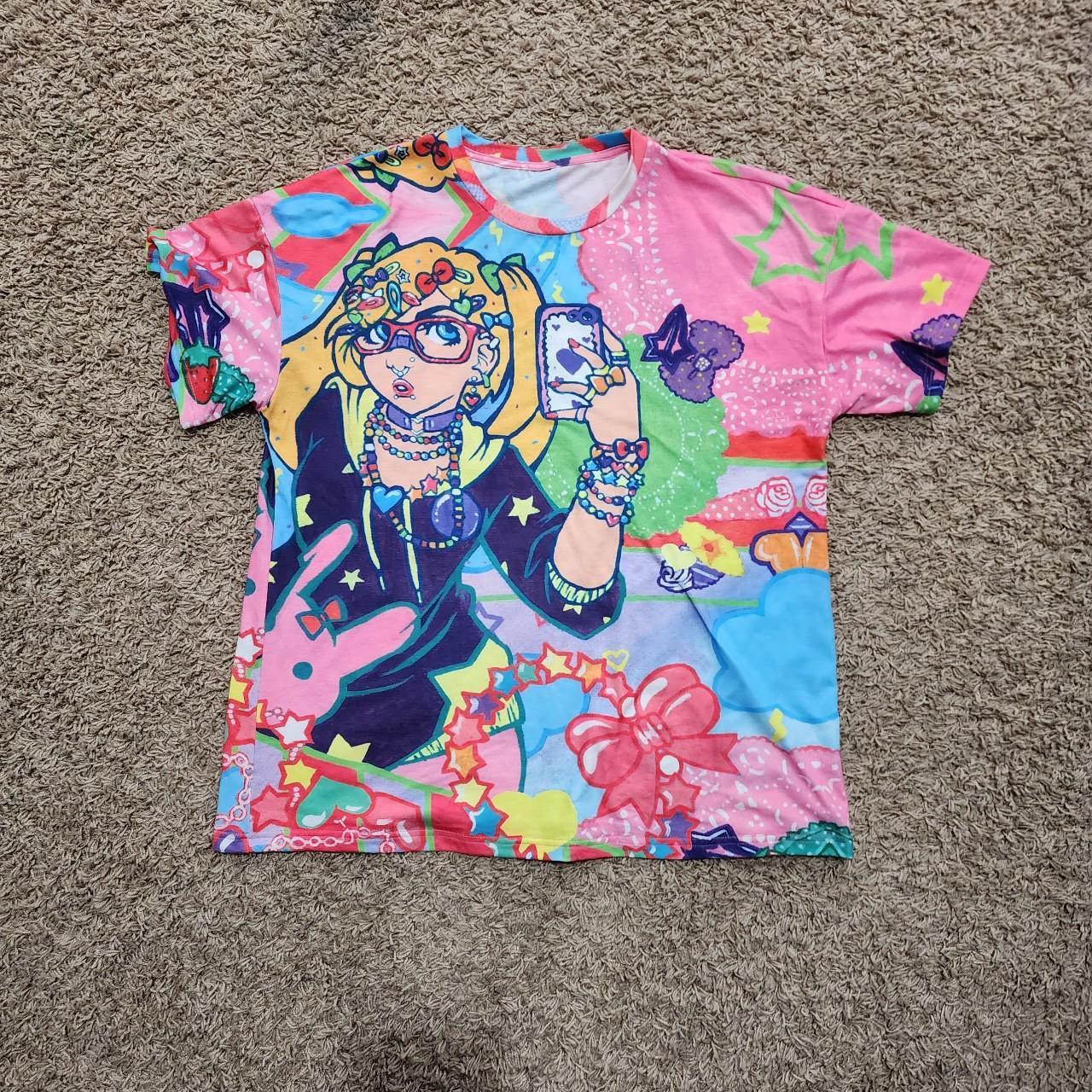 Kawaii Decora T shirt #kawaii #harajuku #kidcore... - Depop