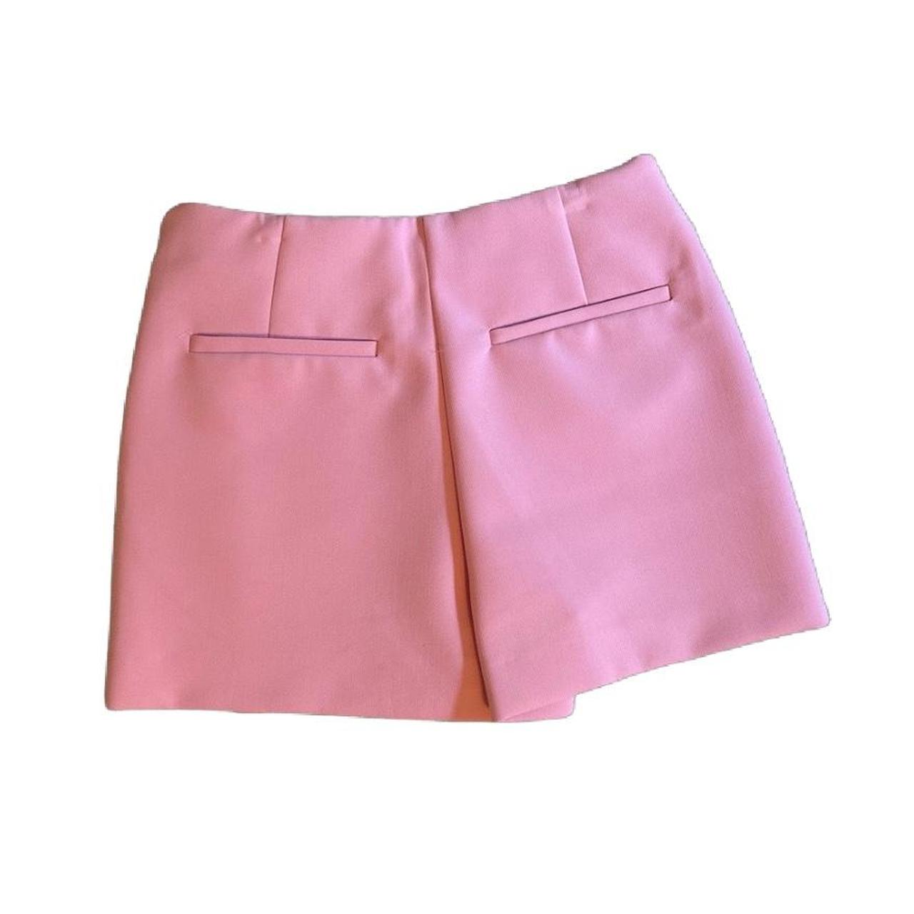 Pink Zara mini skort. Never worn with no... - Depop