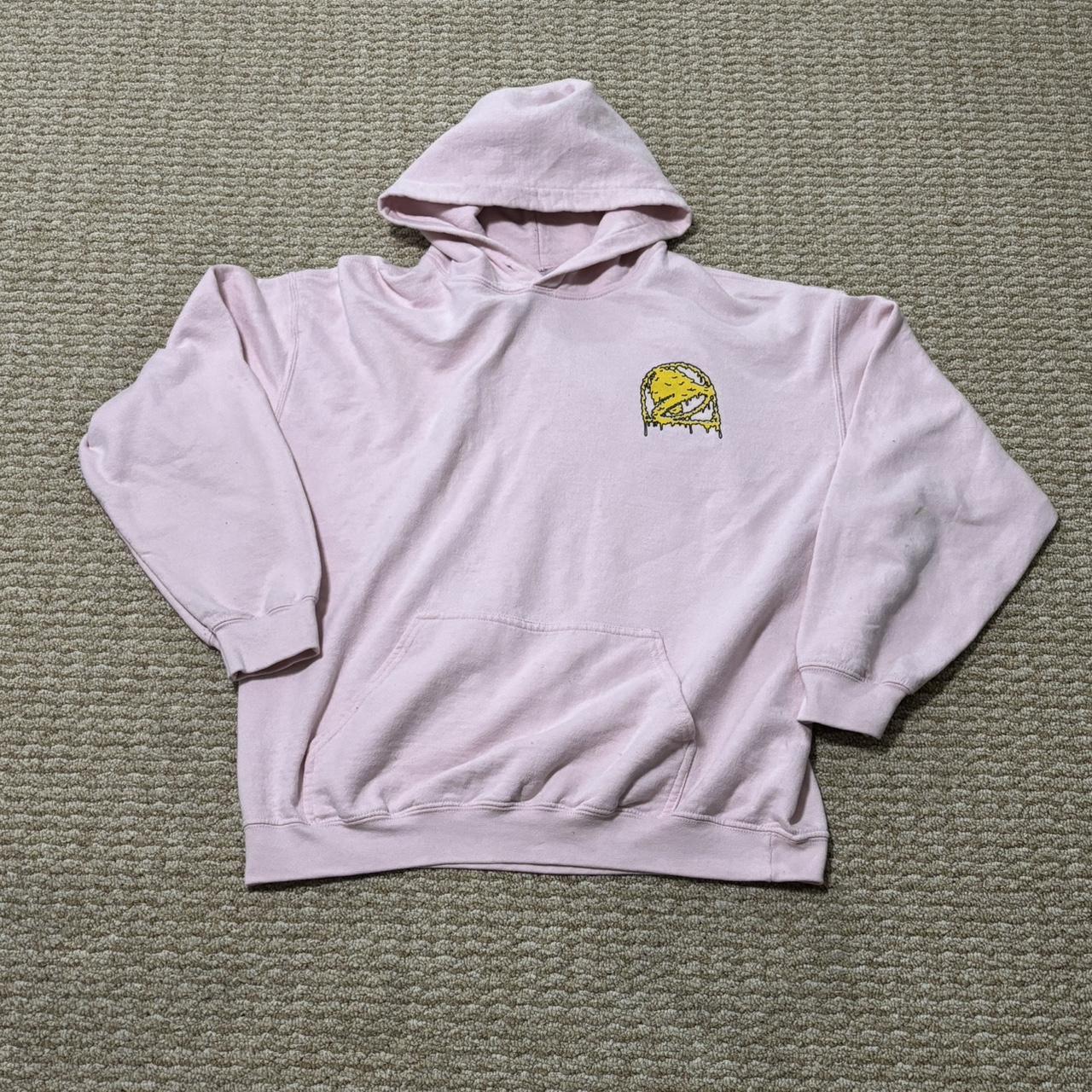 Pink Taco Bell Graphic Hypebeast Hoodie - Depop