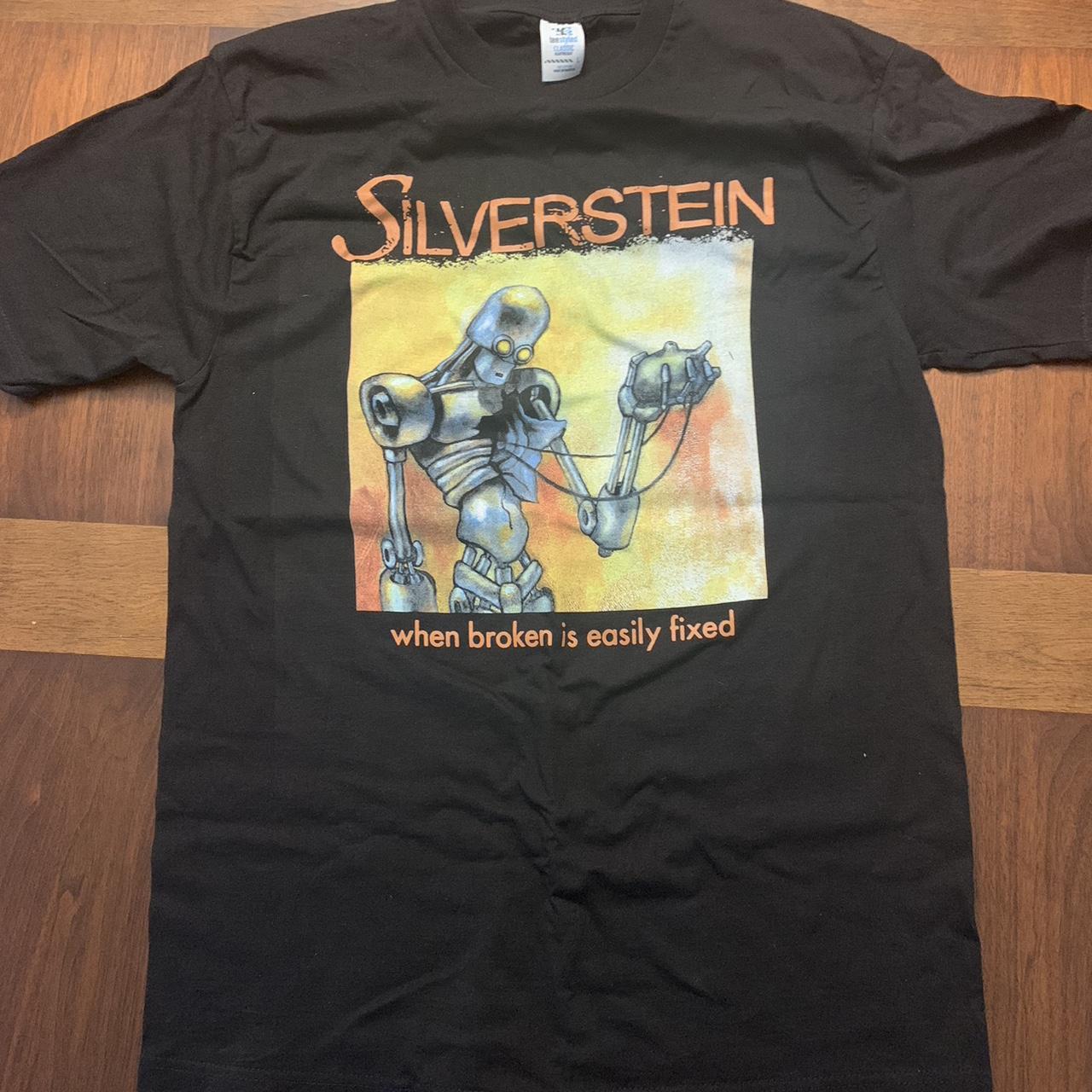 Silverstein when broken is easily fixed shirt.... - Depop