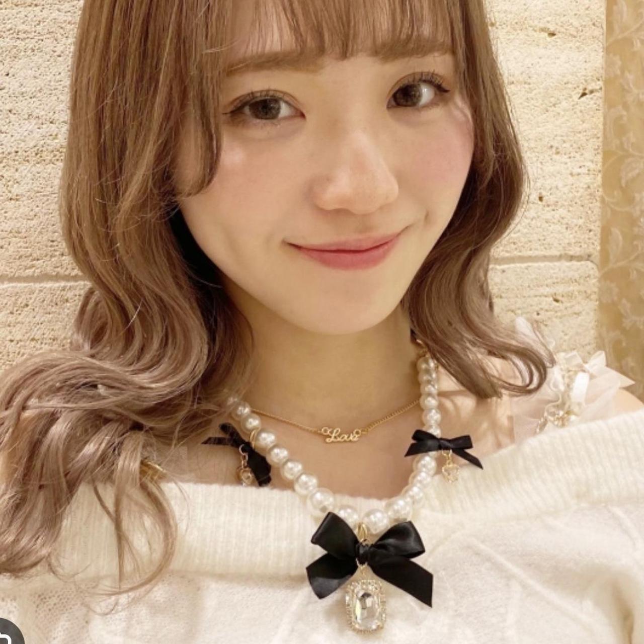 Liz Lisa Pearl Layer Necklace 🖤 The side bows are... - Depop