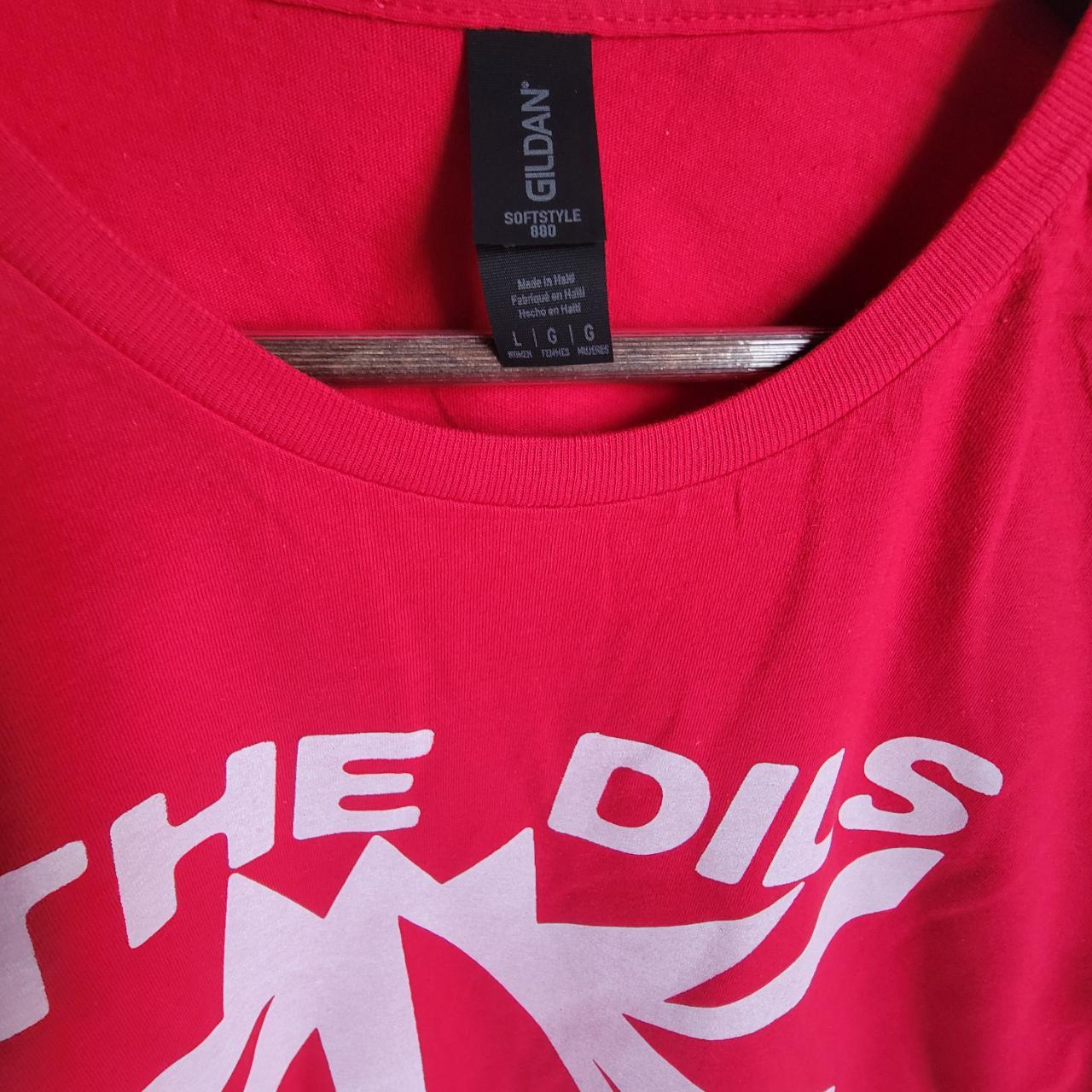 the Dils band t shirt Ladies Large Red gildan... | Depop