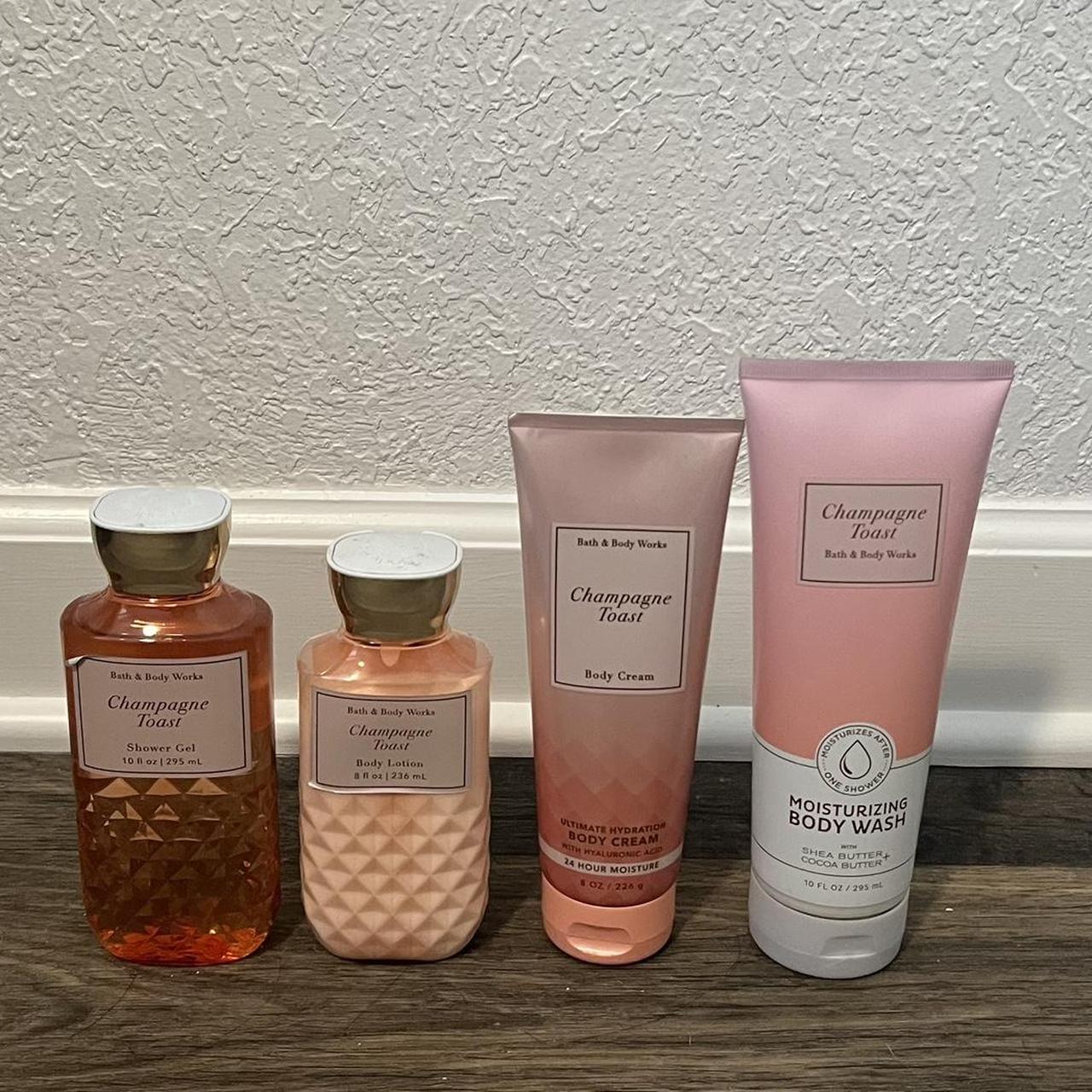 Bath & Body Works Champagne Toast set Small amount... - Depop