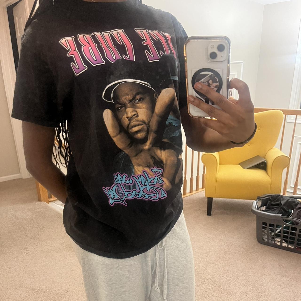 black ice cube graphic tee size MD brand Hot Topic - Depop