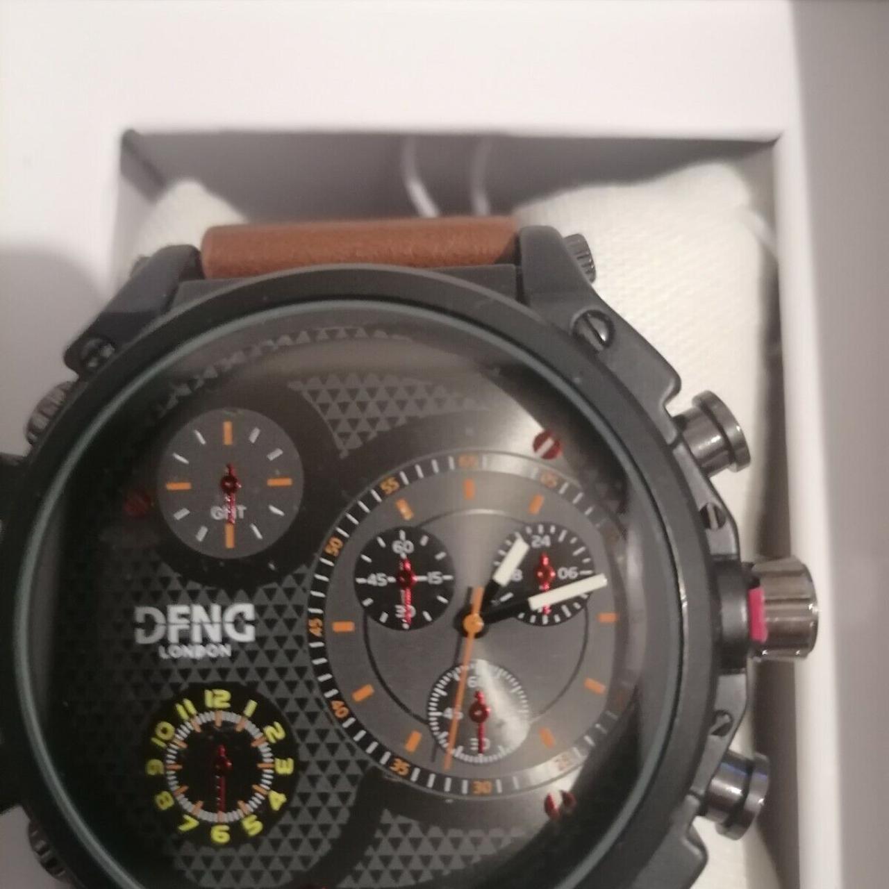 DFND London Mens Quartz Metal Analog Watch with... - Depop