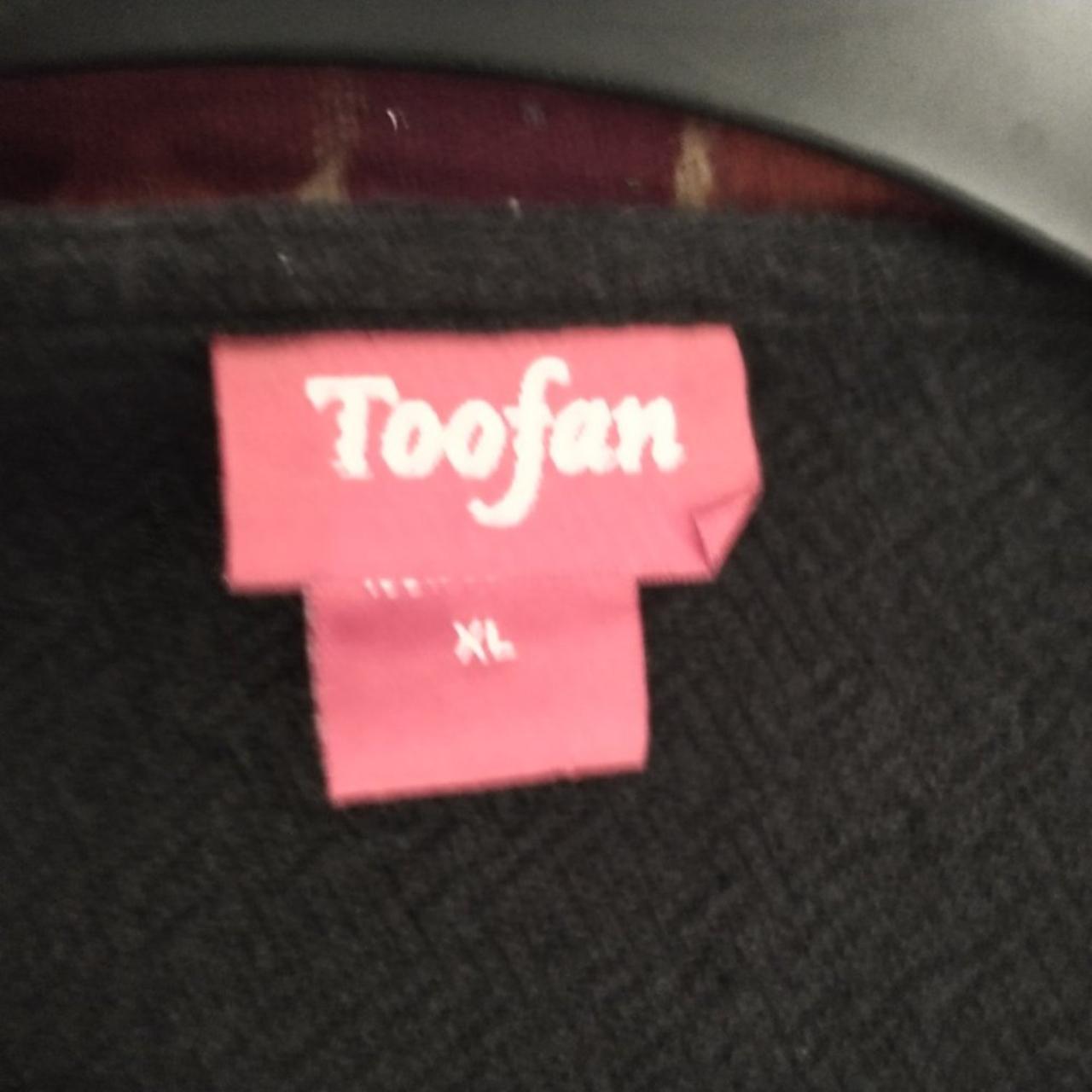 Toofan black cotton dress short sleeve round neck... - Depop