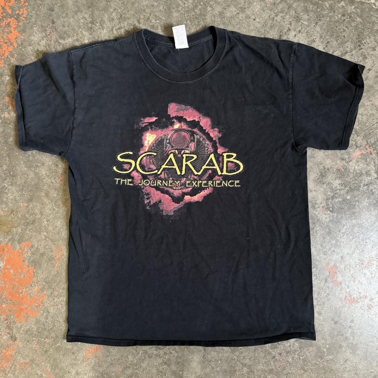 Fire Scarab North American Tour Shirt pit to pit:... - Depop